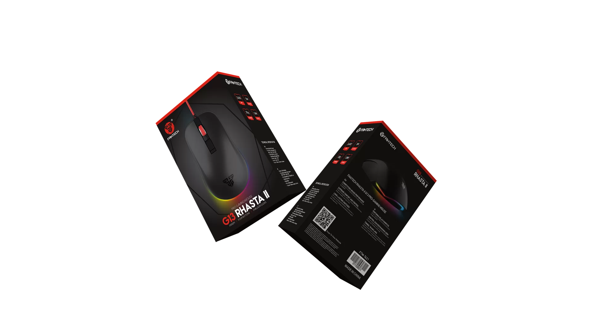 Mouse Gaming Fantech Rhasta Ii G13